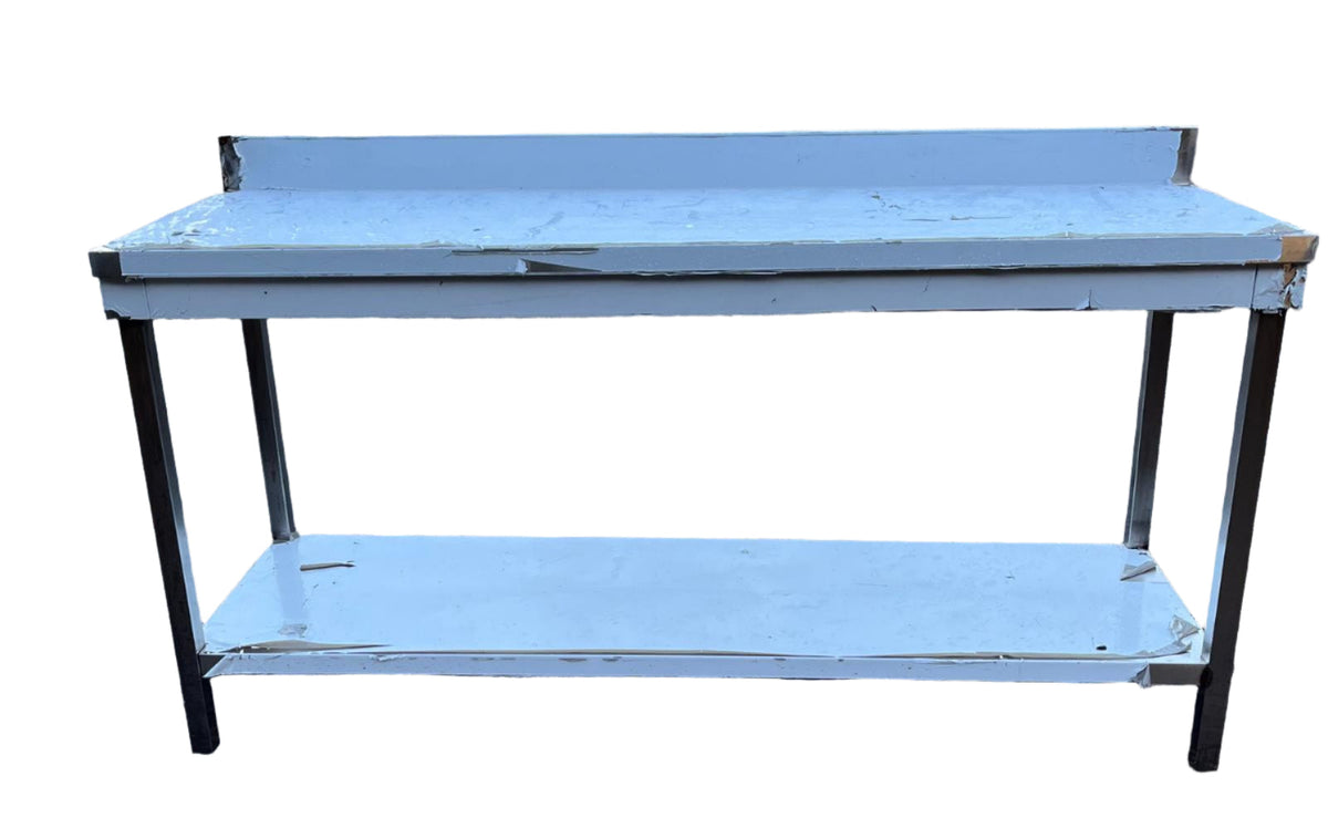 Commercial Stainless Steel Work Table 180 cm- B Grade — Canmac Catering ...