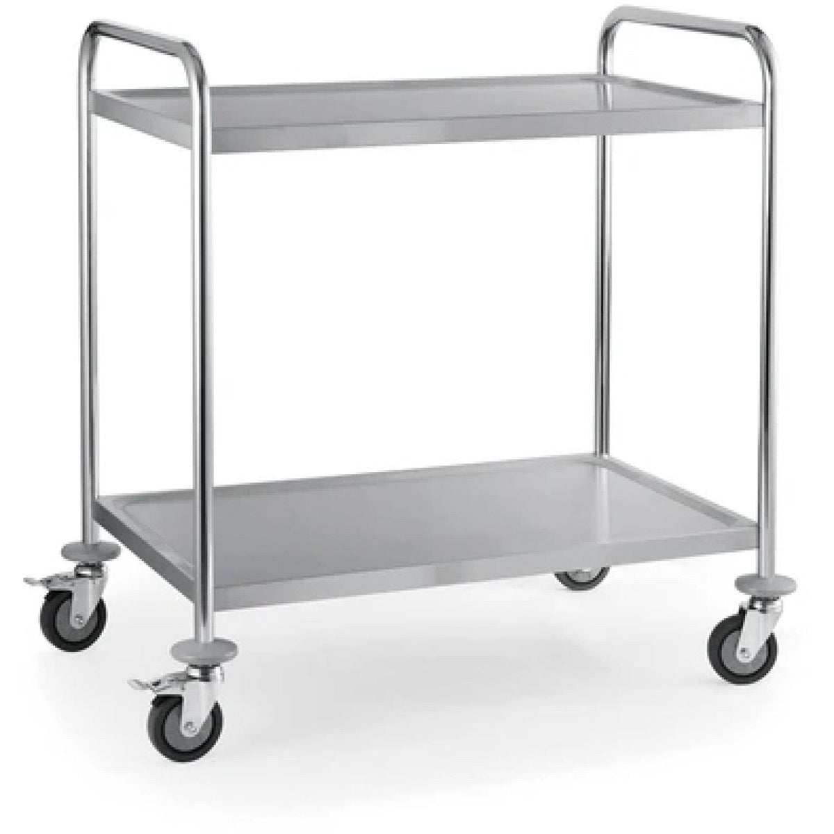 Commercial Serving/Service/Clearing Trolley Stainless Steel 2 Tier 950 ...