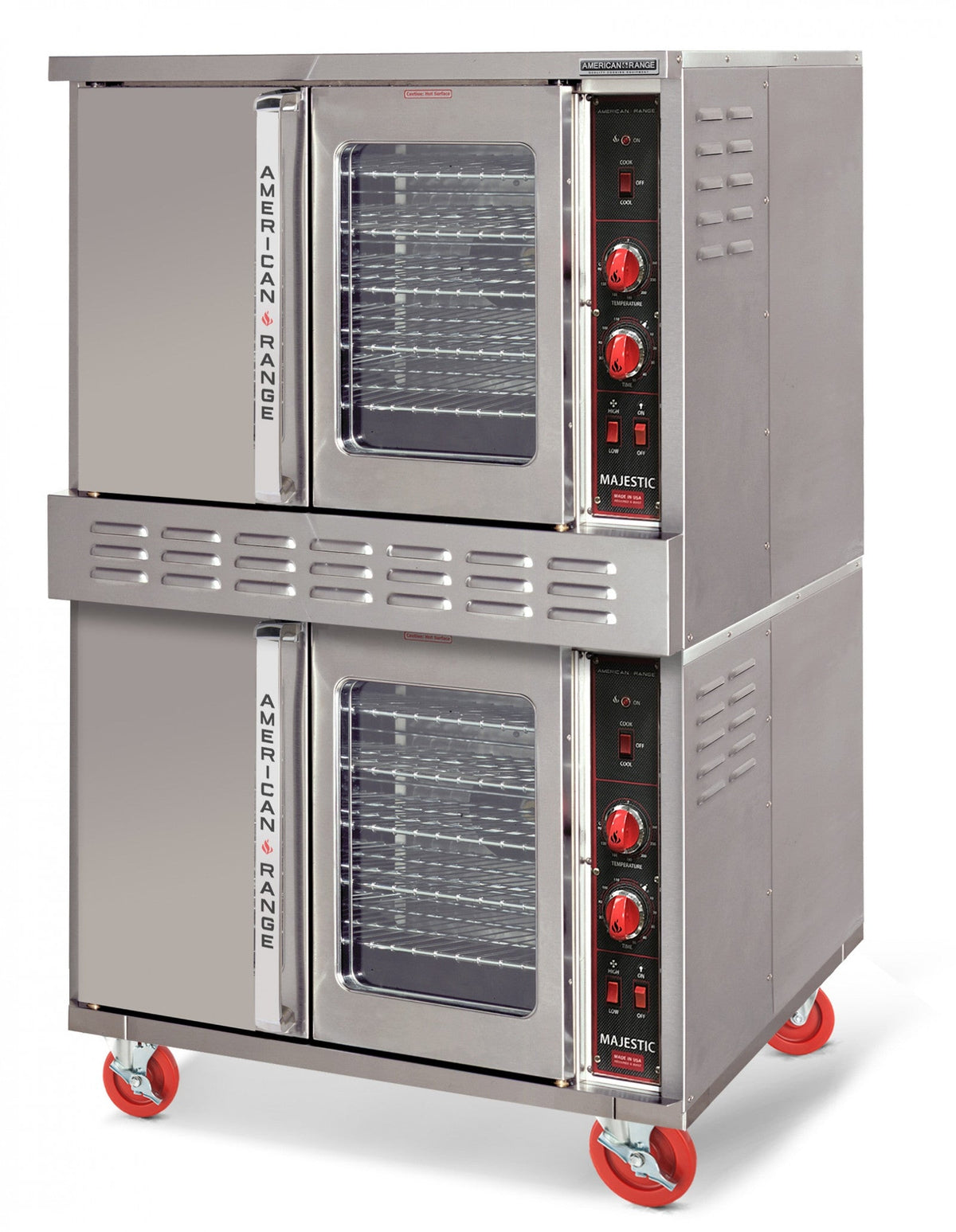 AMA37800 Majestic ovens stacking kit with 1 set of castors — Canmac ...
