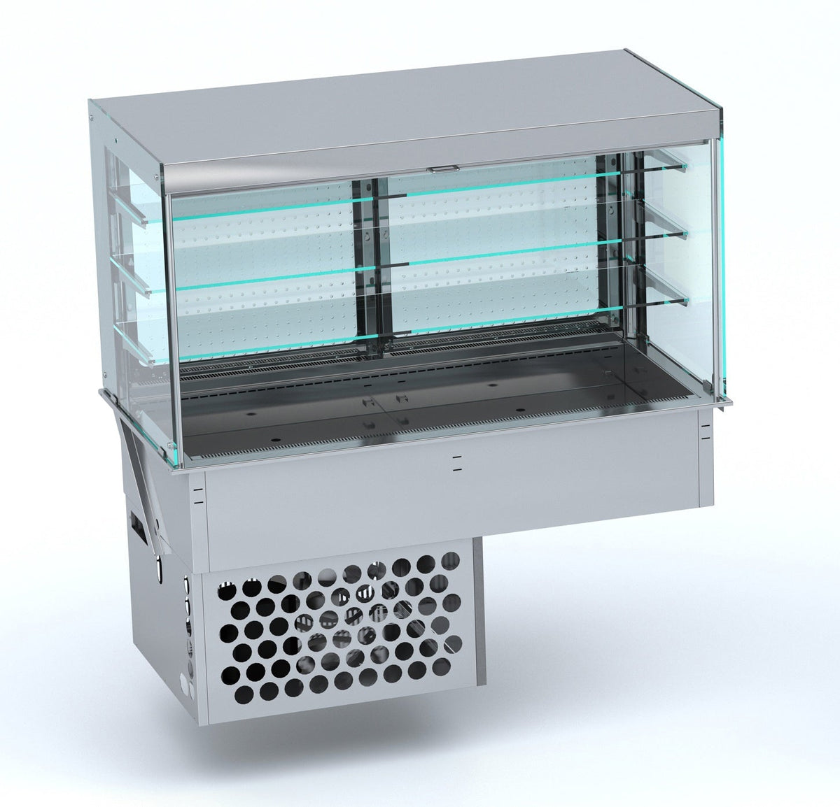 Combisteel Drop In Cubic Refrigerated Display Roll Up 3/1 — Canmac ...