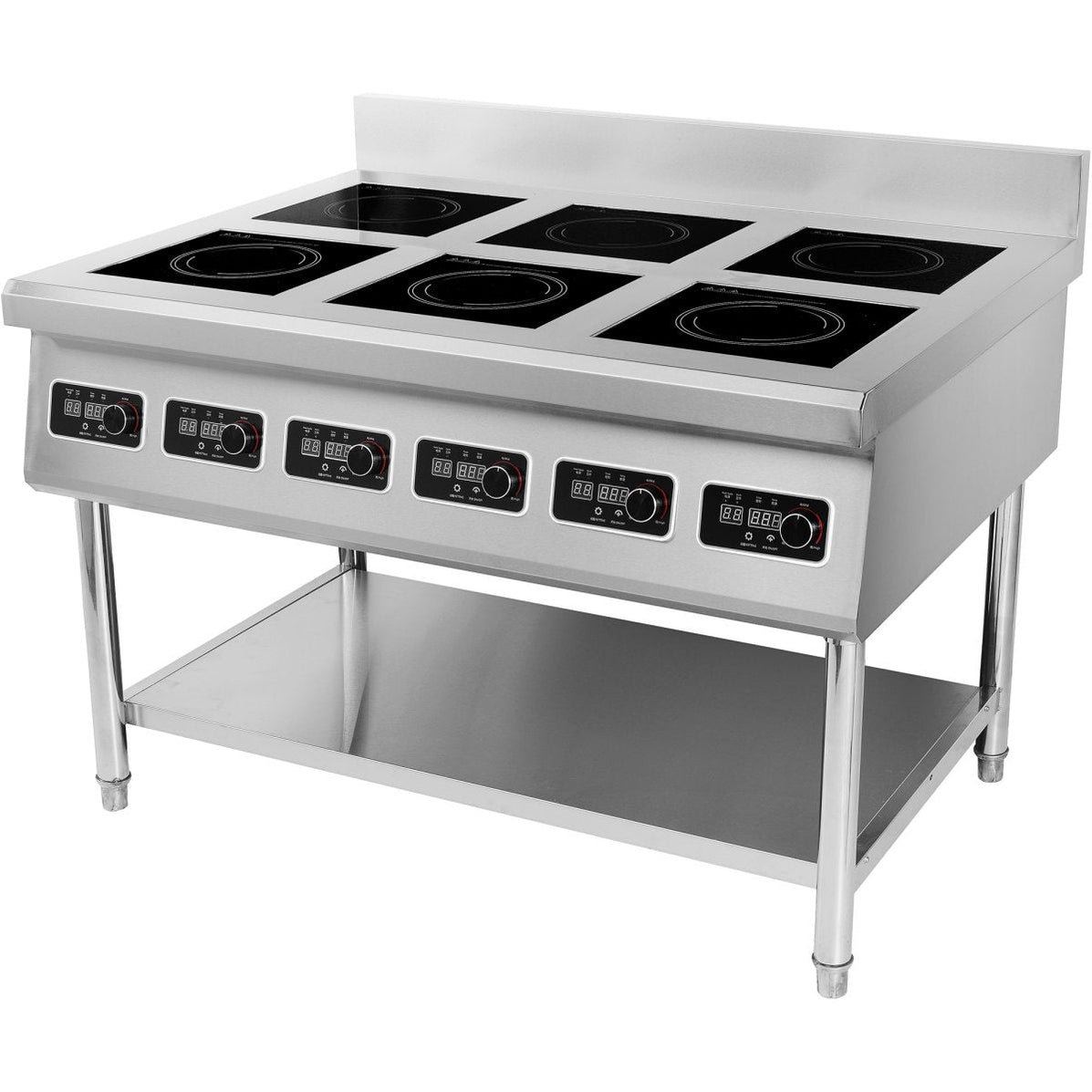 Professional Free Standing Induction Hob 6x3.5k W | Amtcd601 — Canmac ...