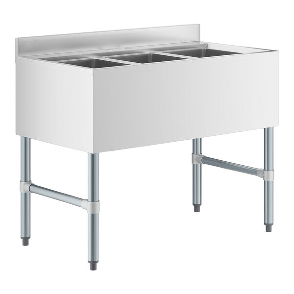 Commercial Sink Stainless Steel 3 Bowl | Bs3 T38 — Canmac Catering ...