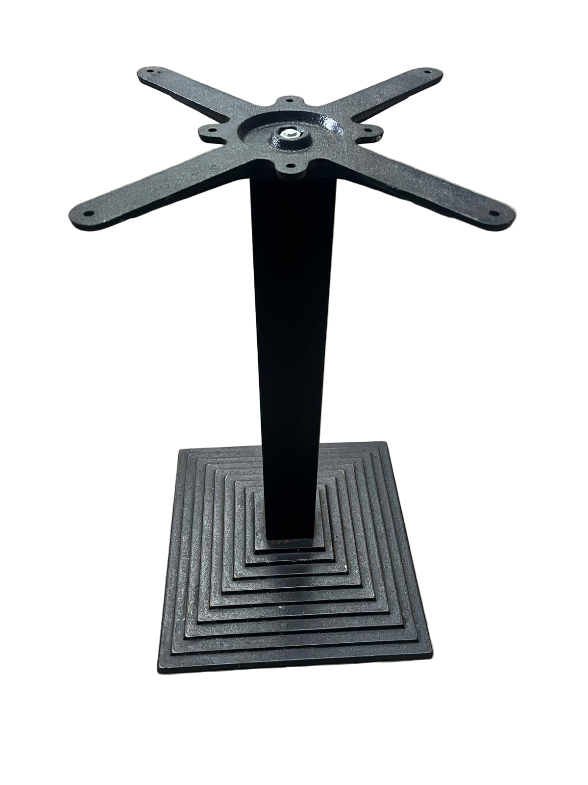 Black Decorative Cast Iron Table Base — Canmac Catering Equipment