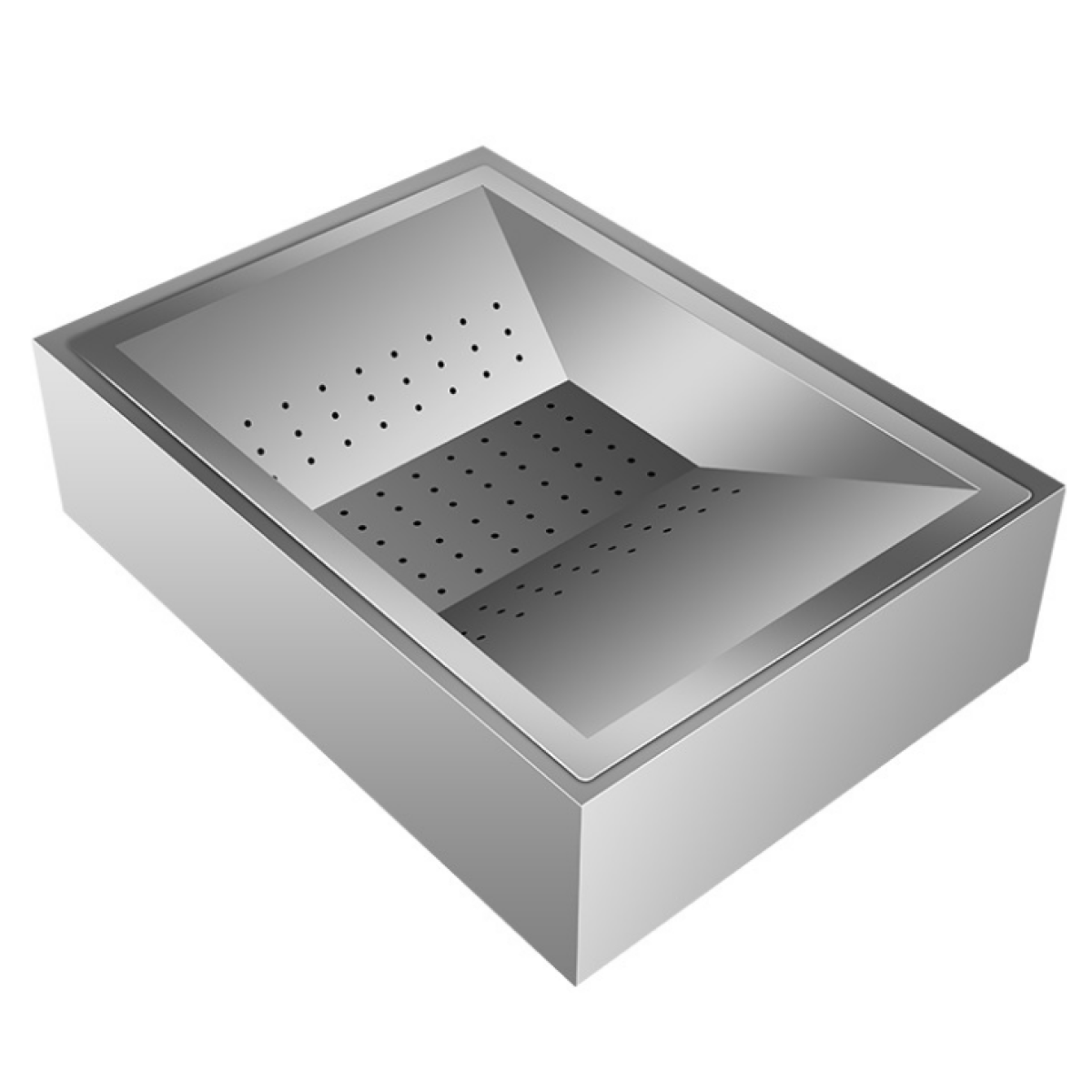 Table Top Chip Station Stainless Steel | FFS01A — Canmac Catering Equipment