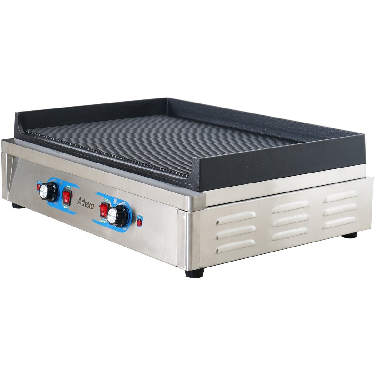 Professional Grill Electric 2 Zones 4.6k W Ribbed Cast Iron Top | Gp70 ...