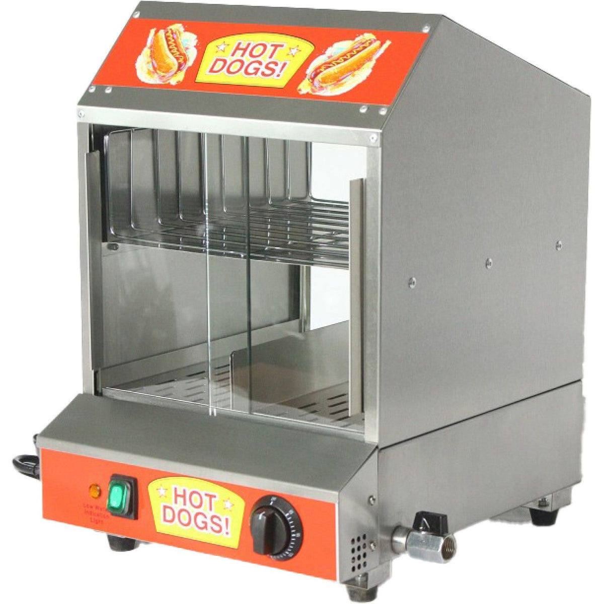 Commercial Electric Hot Dog Steamer 175 Hot Dogs 40 Buns | Hd1200 ...