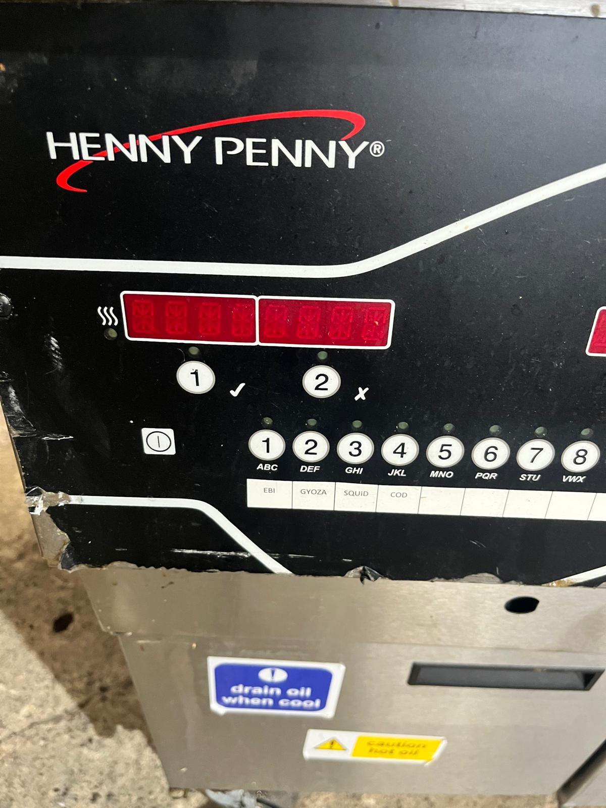 Henny Penny Open Fryer Evolution Elite EEG-243 Triple Tank Gas-Refurbi ...