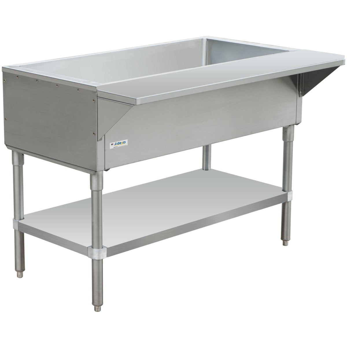 Commercial Food Service Table with Undershelf 1590x780x870mm | ICT4US ...