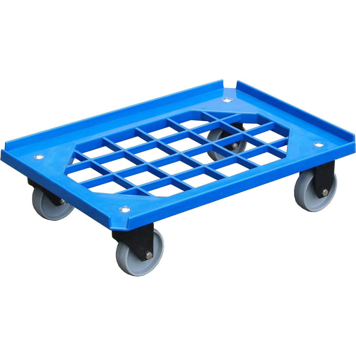 Plastic Dolly Trolley with Swivel Castors for Small Crates 610x410mm M ...