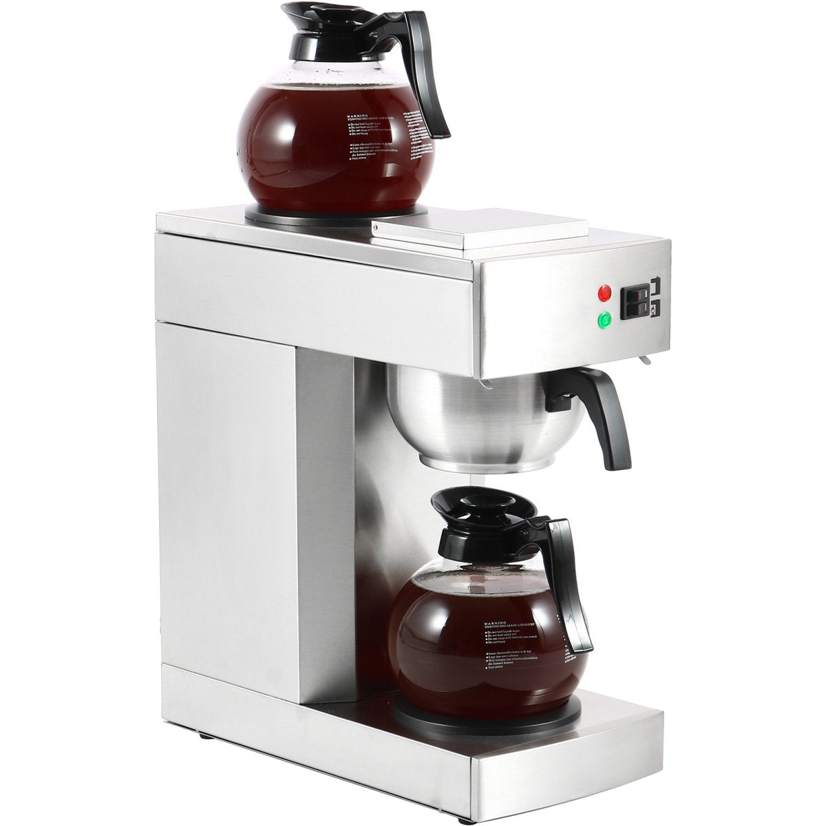 Commercial Filter Coffee maker Manual fill 2 glass jugs 2 hotplates ...