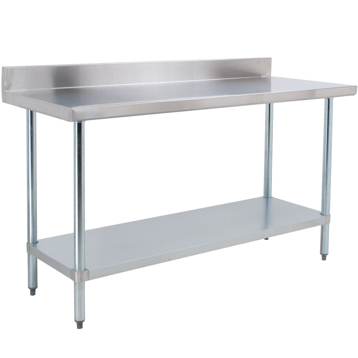 B GRADE Commercial Stainless Steel Work Table Bottom shelf Upstand 180 ...