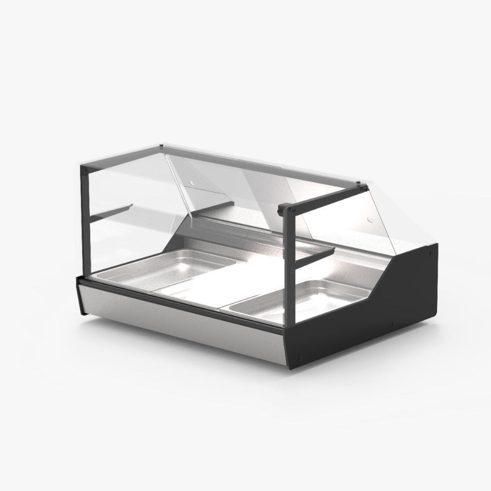 Commercial Countertop Flat Glass Cold Display Cold Cabinet Unit 1M - C ...