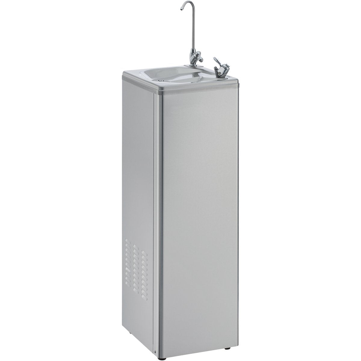 B GRADE Commercial Stainless Steel Drinking Water Fountain with Drinki ...
