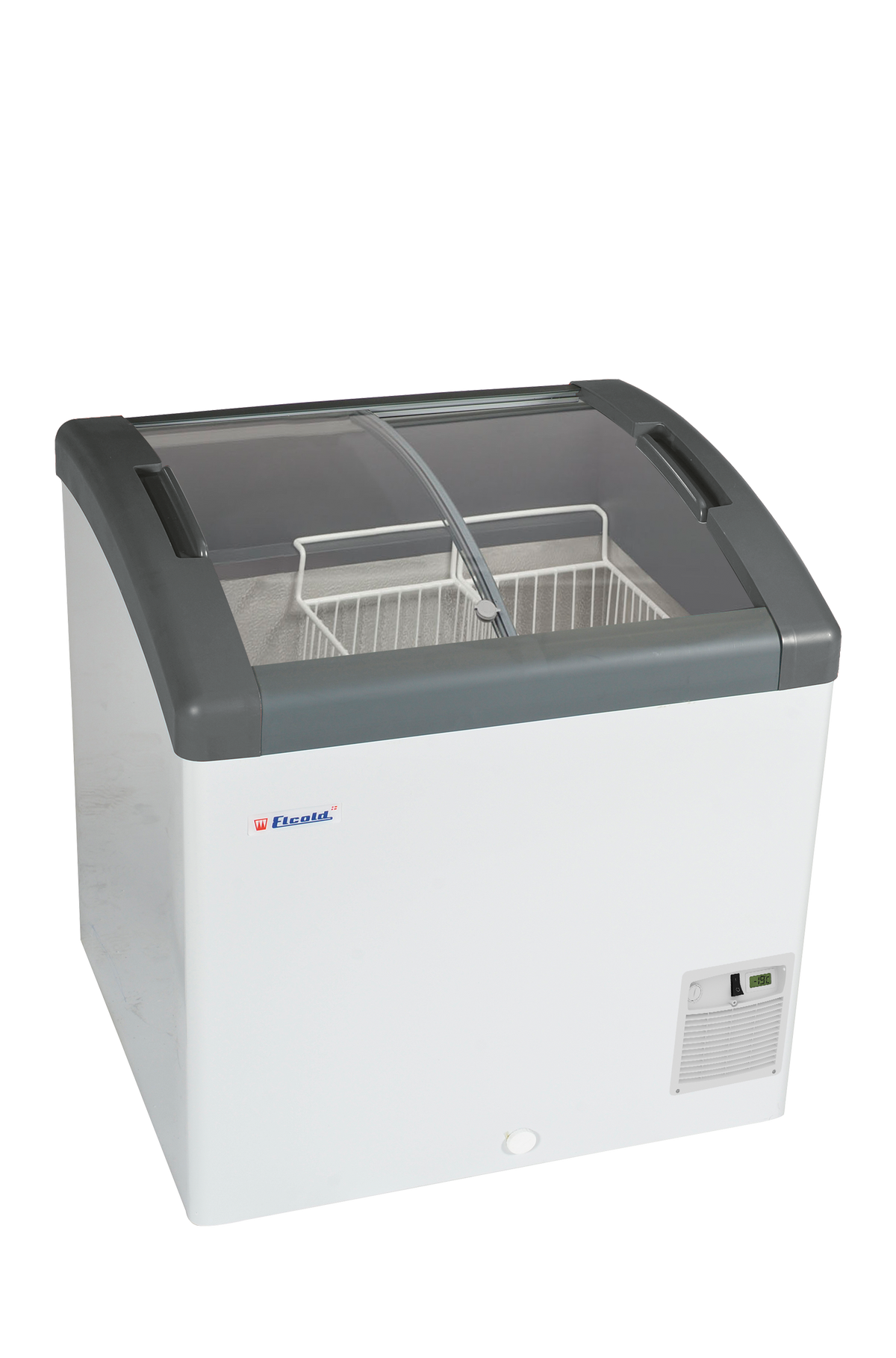 Elcold FOCUS 73 Sliding Curved Glass Lid Chest Freezer — Canmac ...