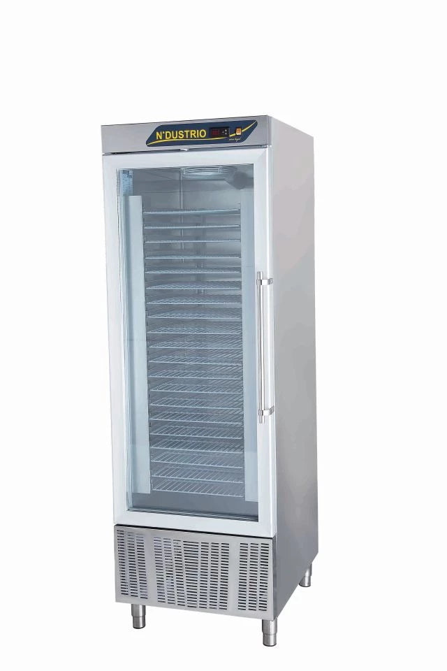 UPRIGHT SNACK DEEP FREEZER - 1 FULL GLASS DOOR — Canmac Catering Equipment