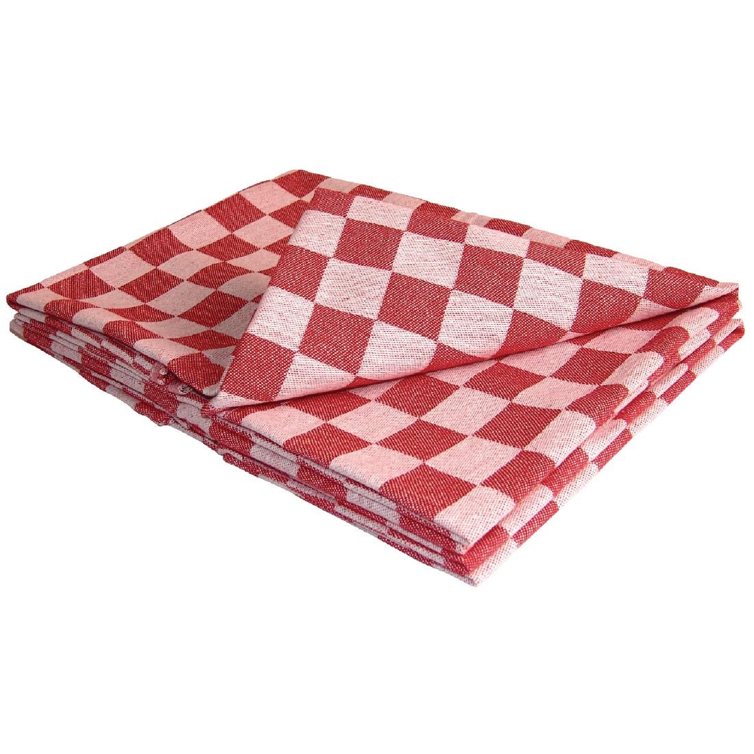 Vogue Chef Tea Towel Red — Canmac Catering Equipment