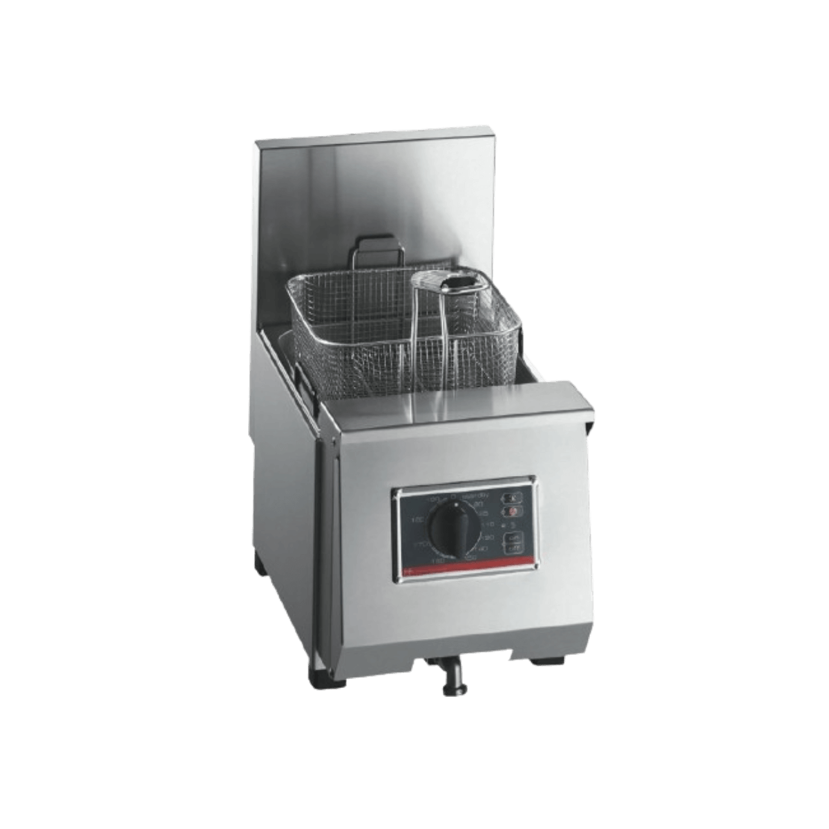 FriFri Profi+ 6 Electric Countertop Fryer Single Tank Single Basket 4 ...