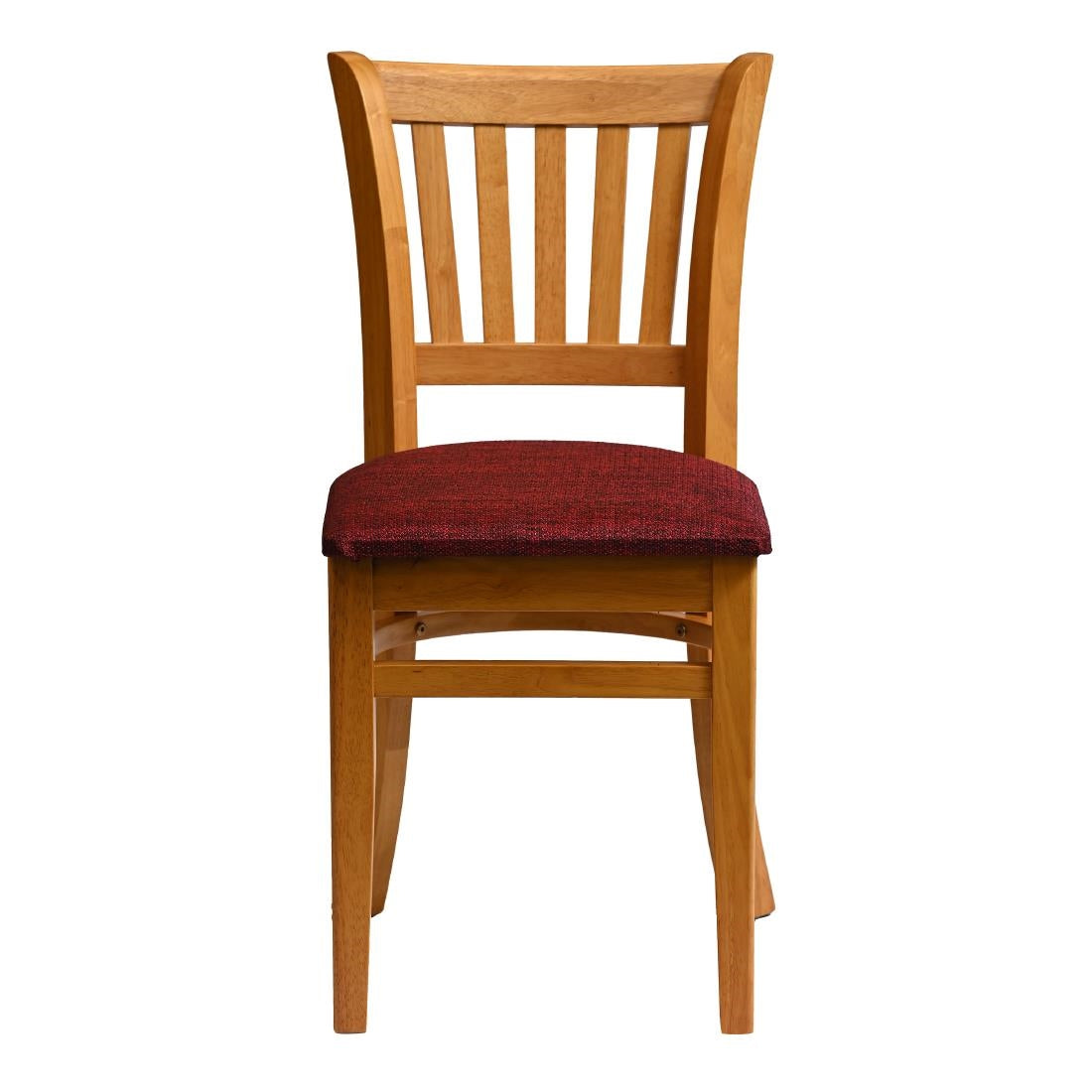 Manhattan Dining Chair in Soft Oak with Shetland Scarlett Seat — Canmac ...