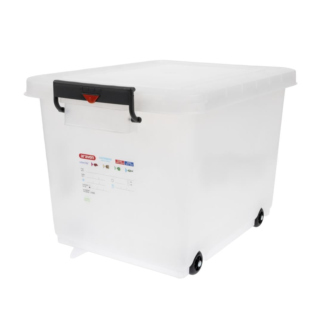 Mobile Food Storage Bin with Lid — Canmac Catering Equipment