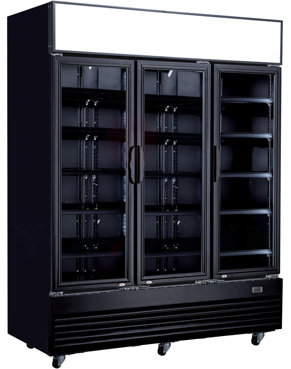 Infernus Triple Door Upright Display Fridge 1300L — Canmac Catering ...
