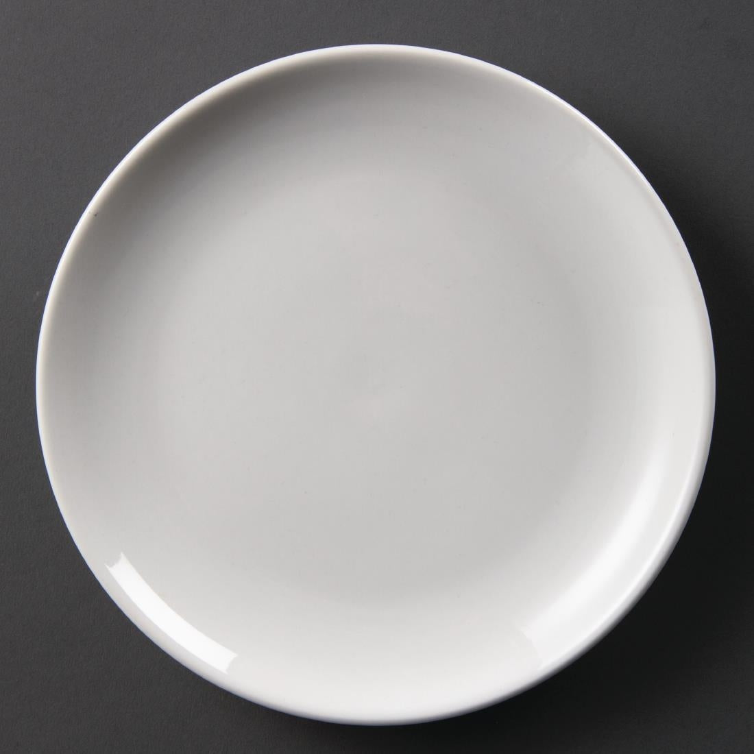 Olympia Whiteware Coupe Plates 200mm — Canmac Catering Equipment