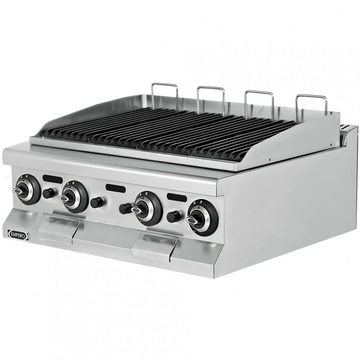 Professional Gas Vapor Grill 14kW, Stainless Steel Chargrill With Cast ...