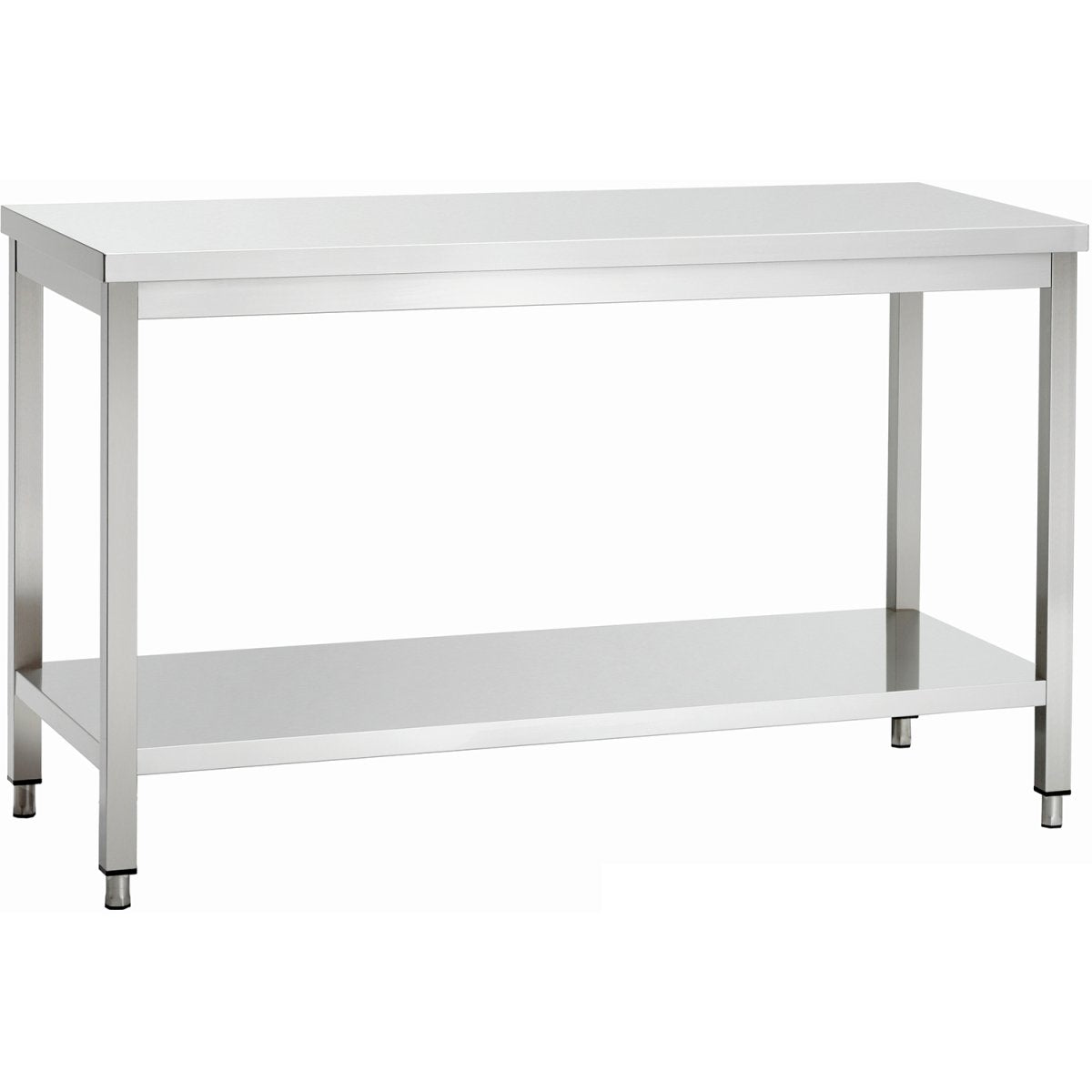 Professional Work Table Stainless Steel Bottom Shelf 1200x600x900mm ...